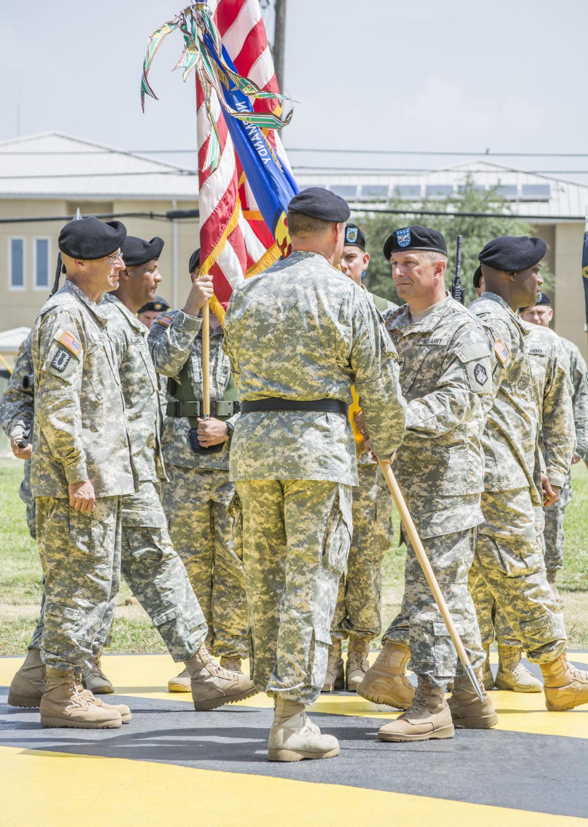 Chemical brigade uncases colors, gets new leader | Military | kdhnews.com