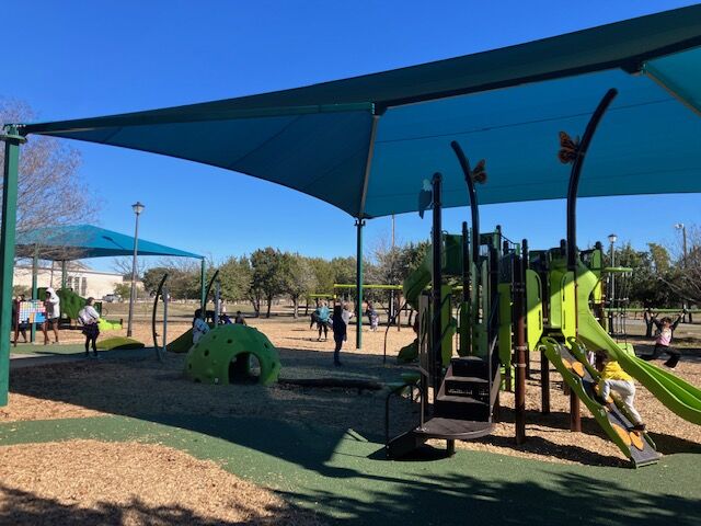 New playground equipment draws crowd to Carl Levin Park | Community ...
