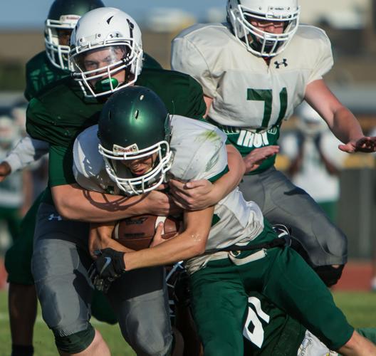 FOOTBALL: Ellison offense shines in 43-6 victory in spring Green-White ...