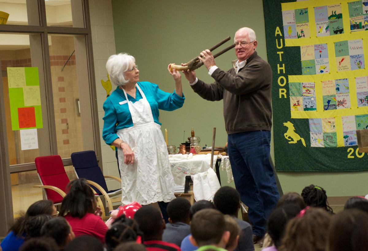 Couple takes Saegert students back in time | Education | kdhnews.com