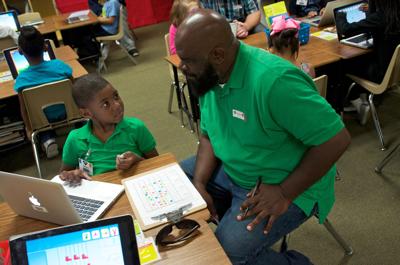 Saegert Elementary School welcomes male role models | News | kdhnews.com
