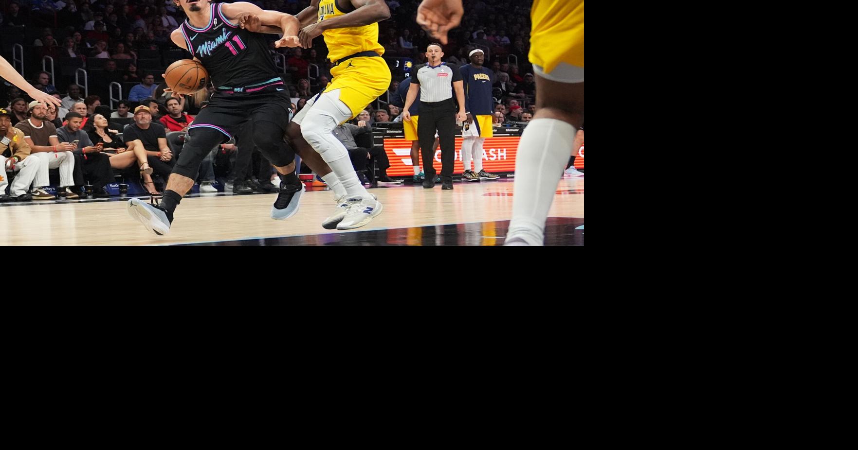 Heat run away in 4th quarter and beat Pacers 142-116 to hand Indiana ...