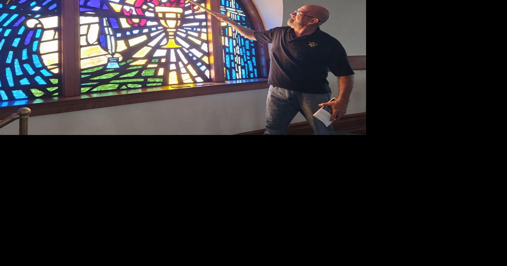 Church window tour highlights artistry, story of stained glass | News ...
