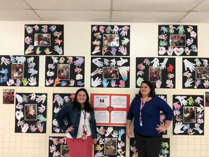 Students create intergenerational art work with local nursing home ...