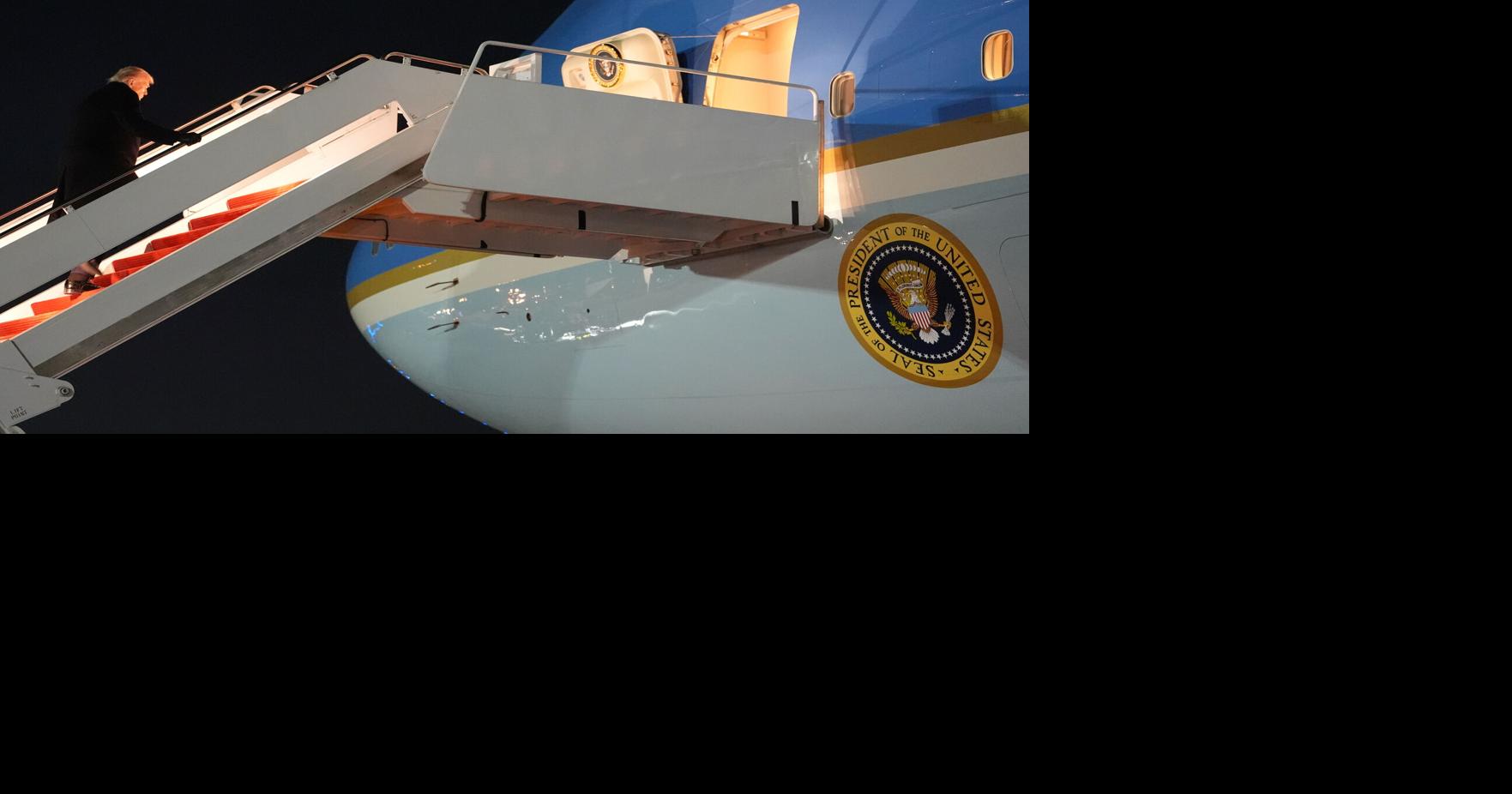 Air Force One returns to Washington area due to minor electrical issue ...