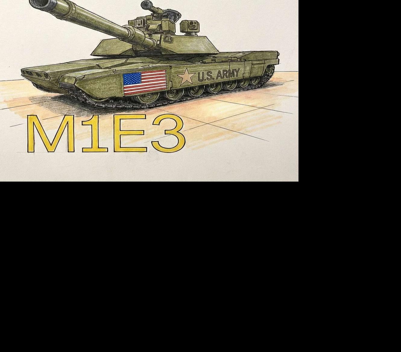 U.S. Army unveils early Abrams prototype at North American ...