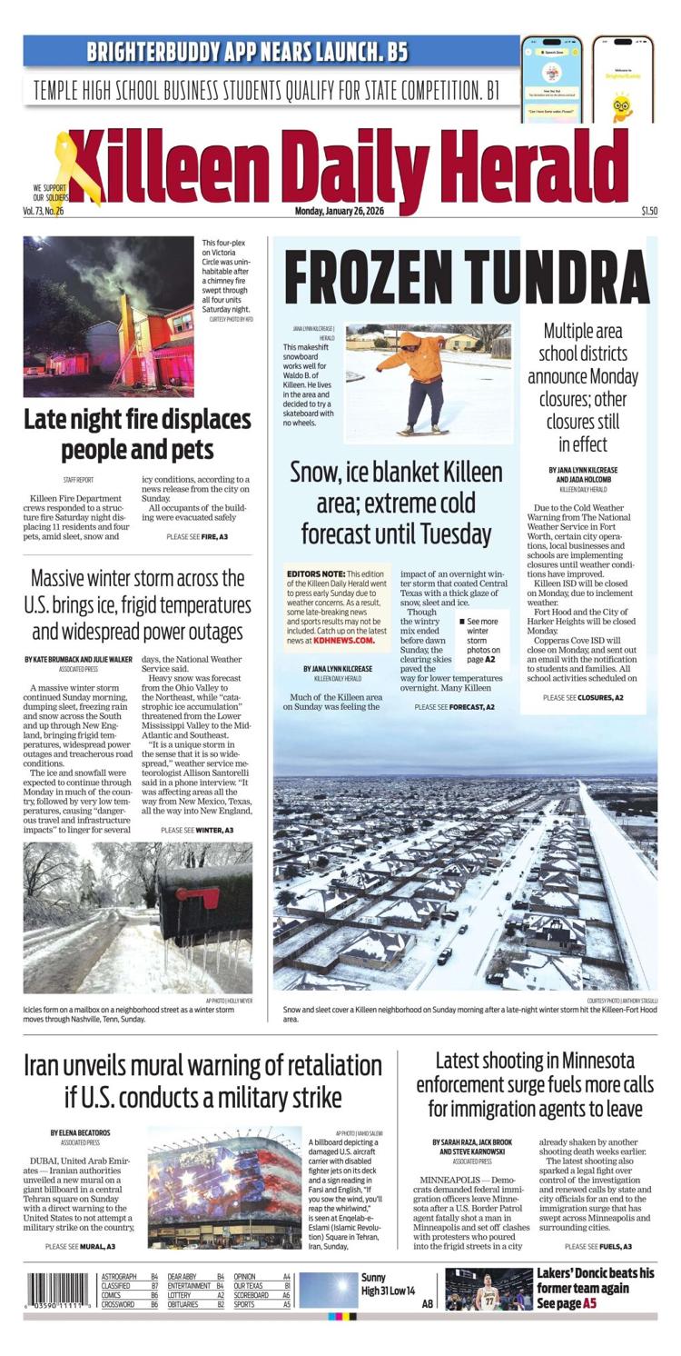 Notice to readers on KDH print editions | Local News | kdhnews.com