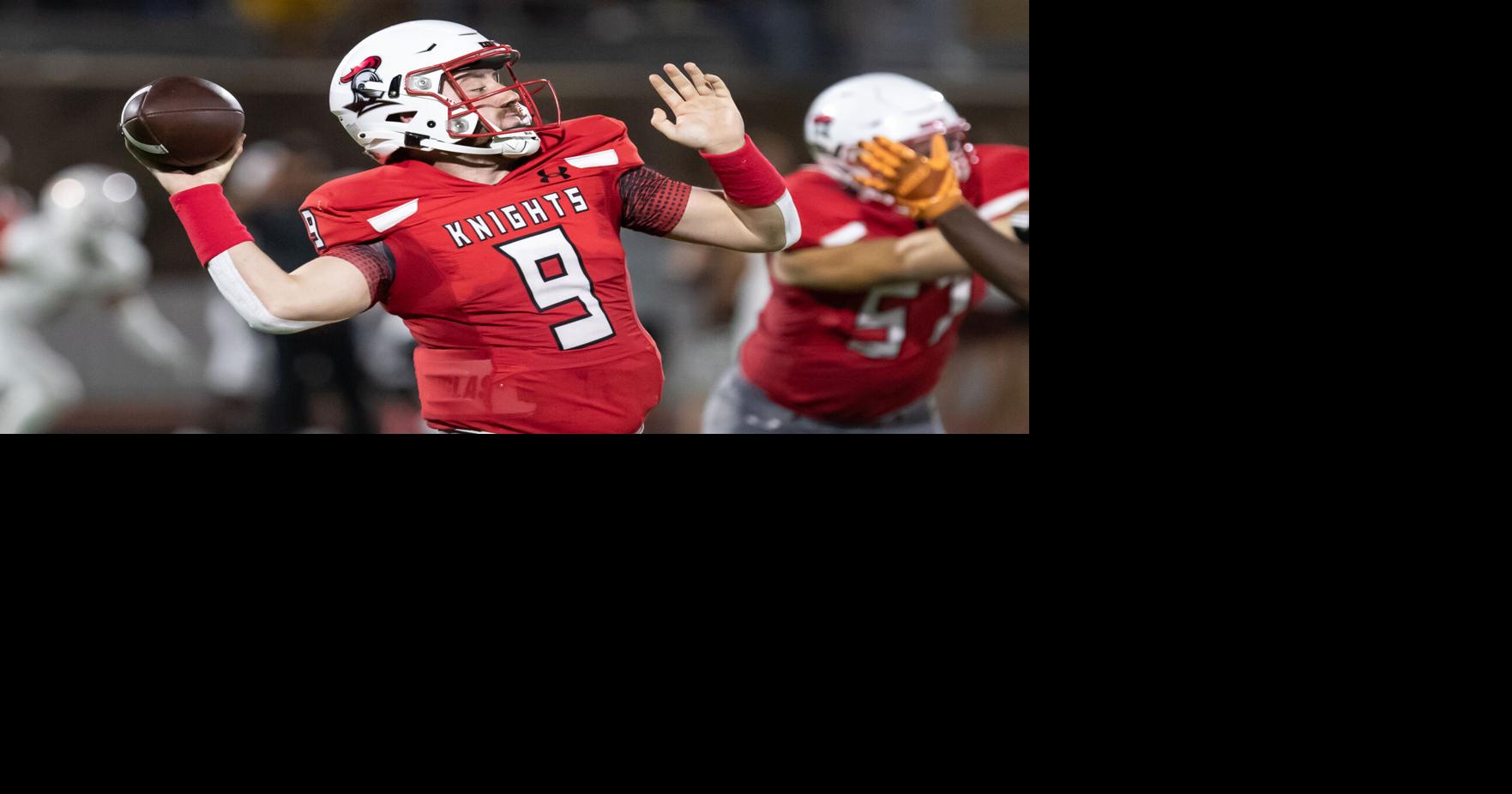 Plake, Knights defense take control in 2nd half of 44-35 win over Hutto ...