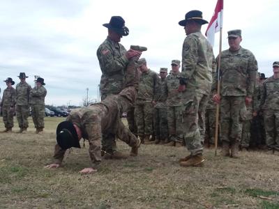 Troopers receive gold spurs for first combat deployment with 3rd ...