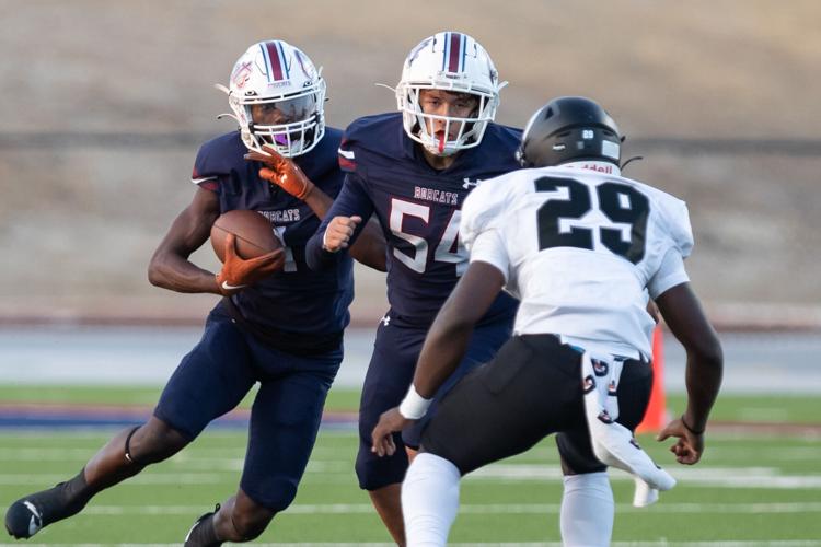 Wolves' Brown leaves Bobcats black and blue in 41-13 rout | Shoemaker ...