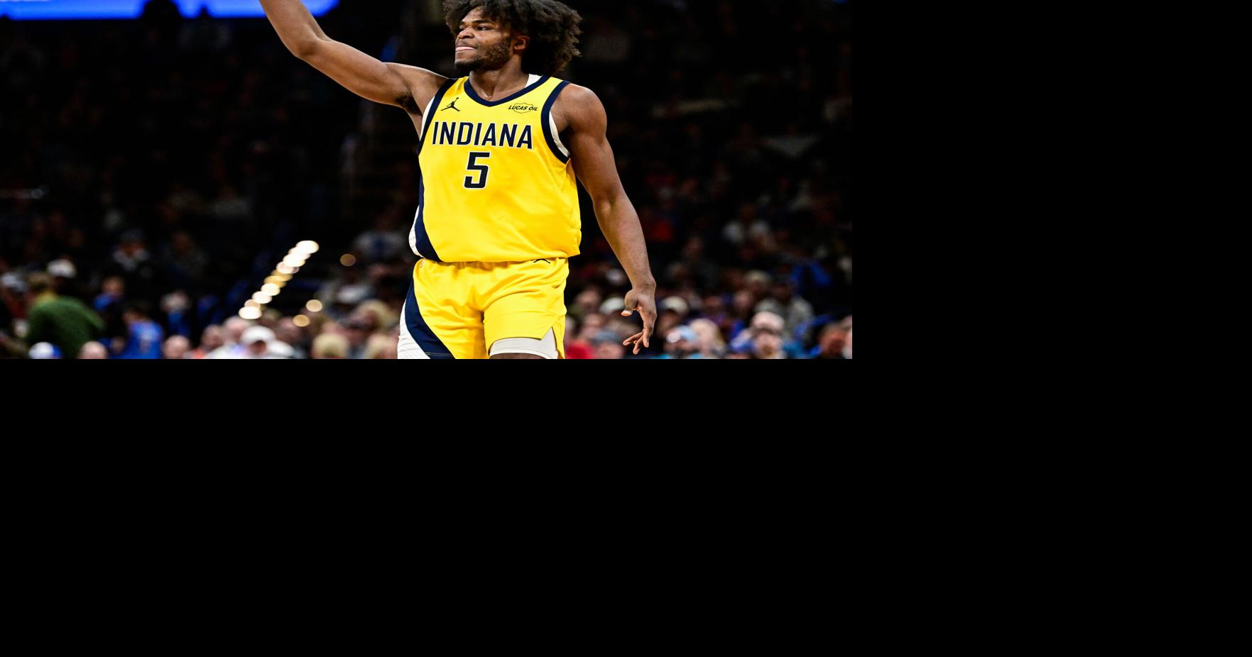 Andrew Nembhard, Jarace Walker help short-handed Pacers outlast Thunder ...