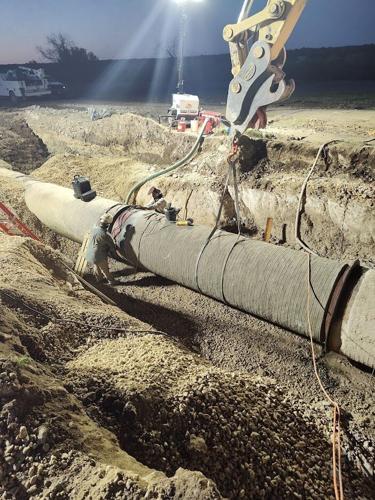 Repairs complete on 48-inch pipe that provides drinking water for ...