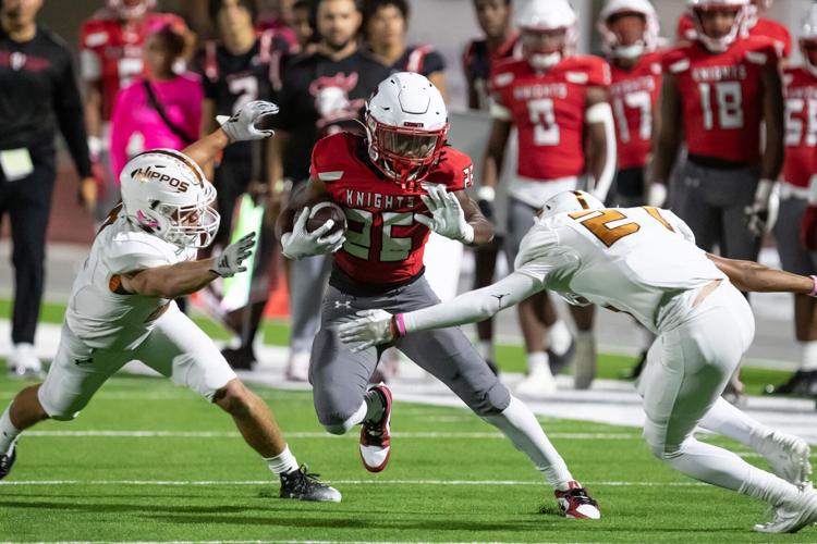 Plake, Knights defense take control in 2nd half of 44-35 win over Hutto ...