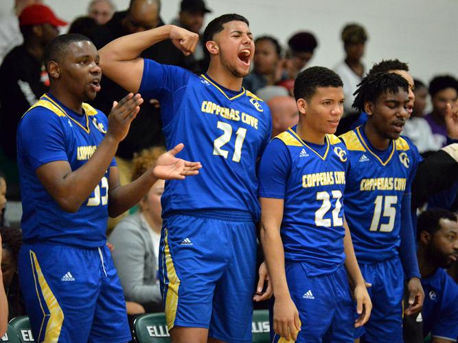 BOYS BASKETBALL: Ellison eliminates Cove, nabs No. 2 seed in 12-6A ...