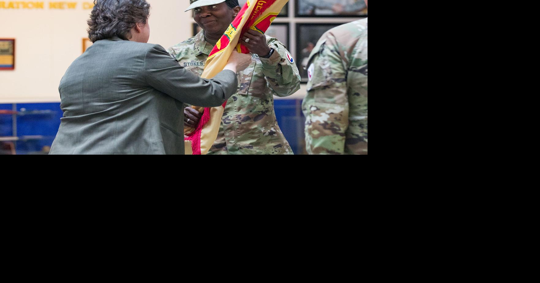 New Fort Cavazos garrison commander takes over: Col. Lakicia Stokes is ...