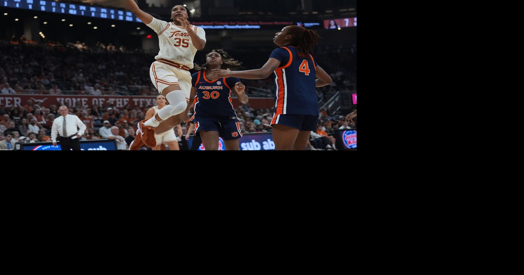 Kyla Oldacre's career-best 23 points help No. 2 Texas rout Auburn 97-36 ...