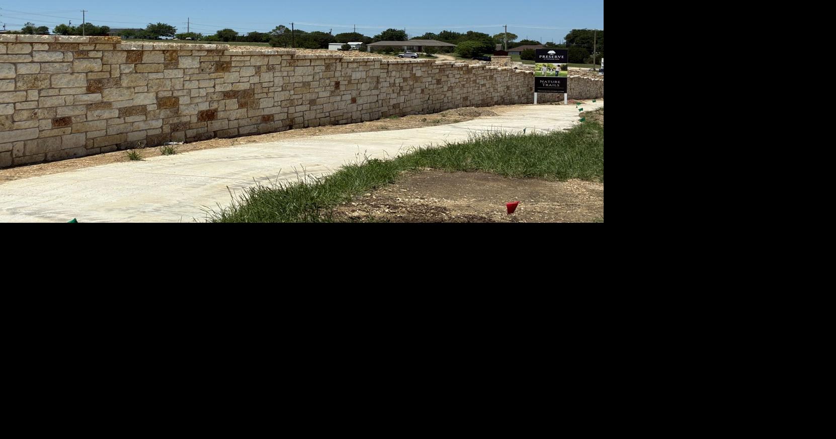 Stone wall around new Killeen subdivision appears to match new city ...