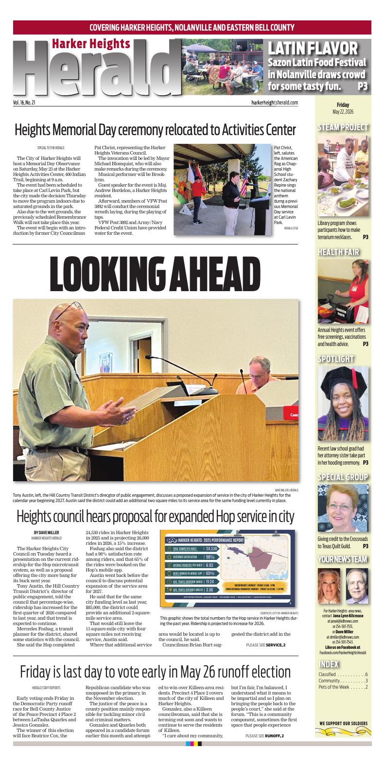 Page A01 | e-Ediition | kdhnews.com