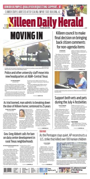 Page A01 | e-Edition | kdhnews.com