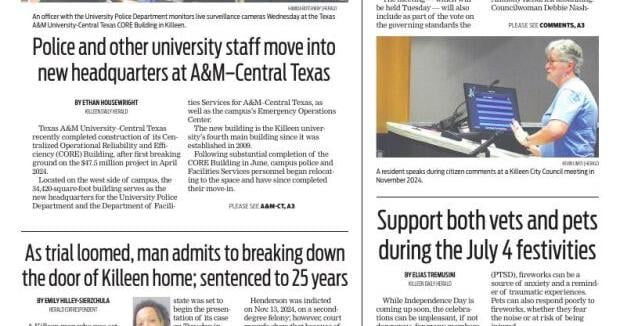 Page A01 | e-Edition | kdhnews.com