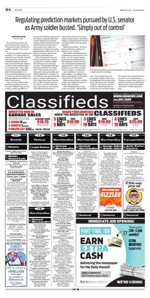Page A01 | e-Edition | kdhnews.com