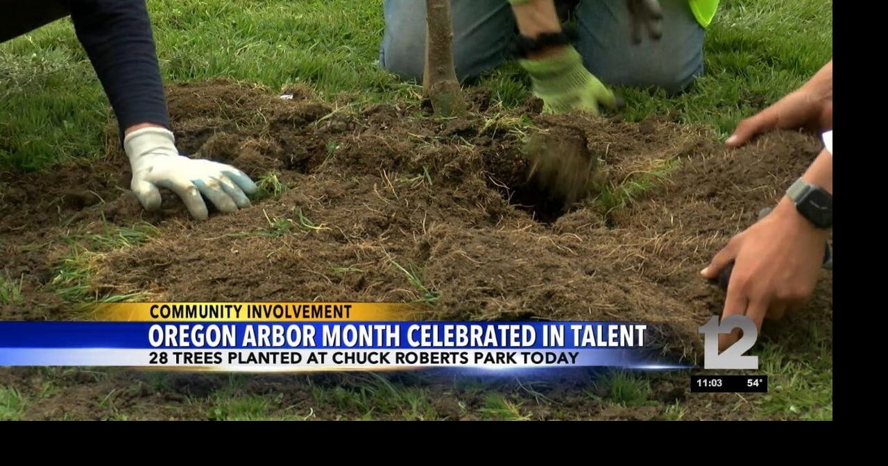 Celebrating Arbor Month in Talent | Video | kdrv.com