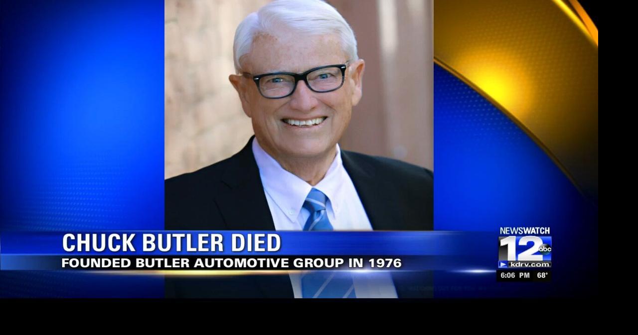 Chuck Butler, founder of Butler Automotive Group, dies | Video | kdrv.com