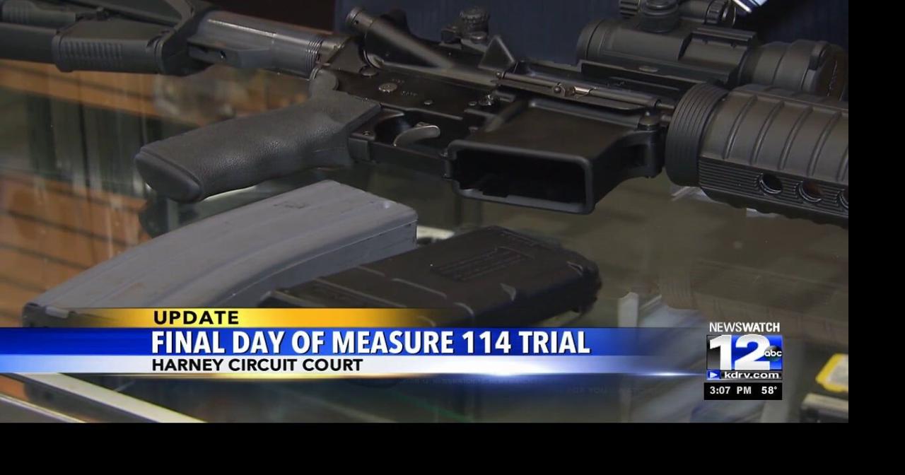 Measure 114 trial wraps up in Harney Circuit Court | Regional | kdrv.com