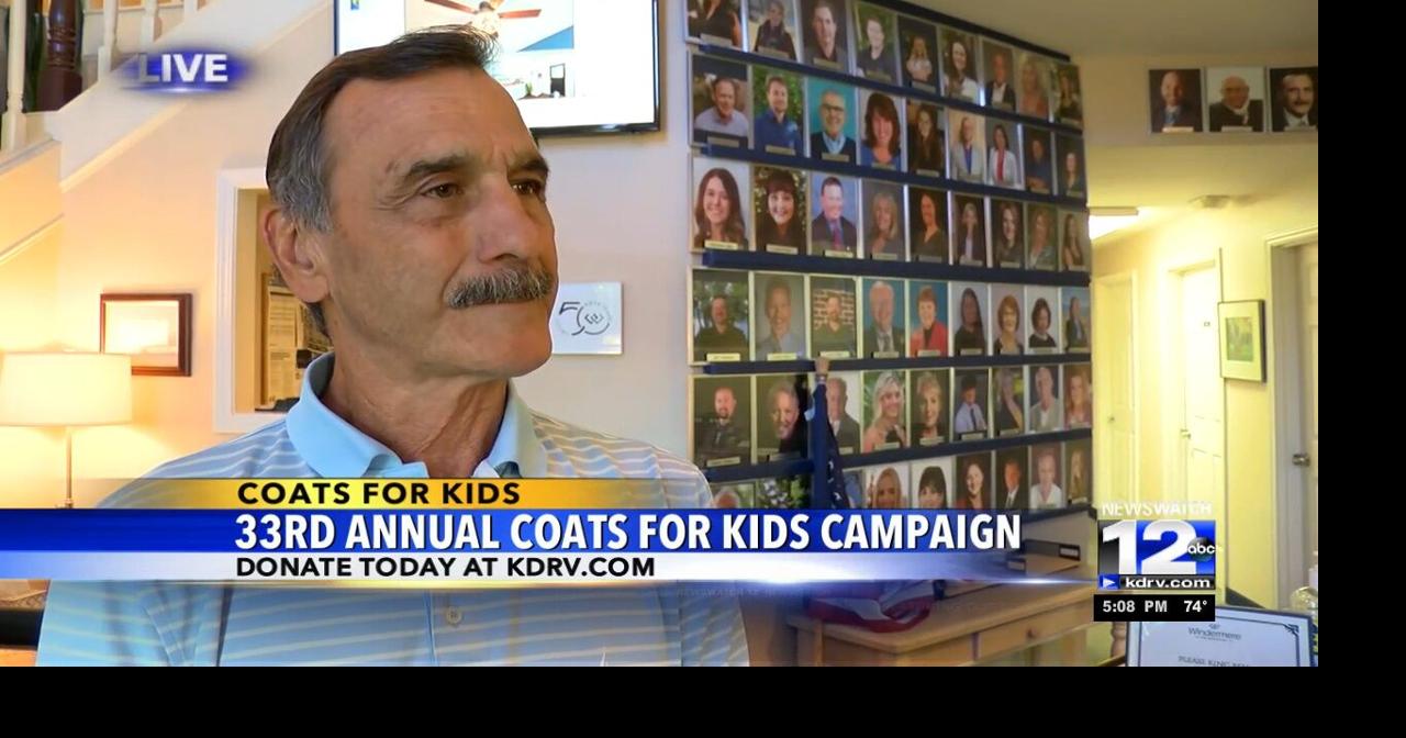 Long-time Coats for Kids partner John Zupan helps 2023 campaign | Video ...