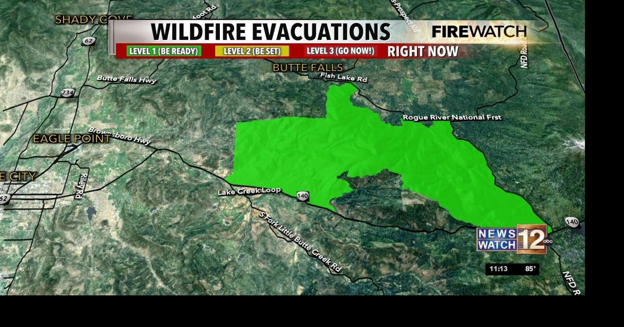Wildfire evacuations for Salt Creek Fire | Video | kdrv.com
