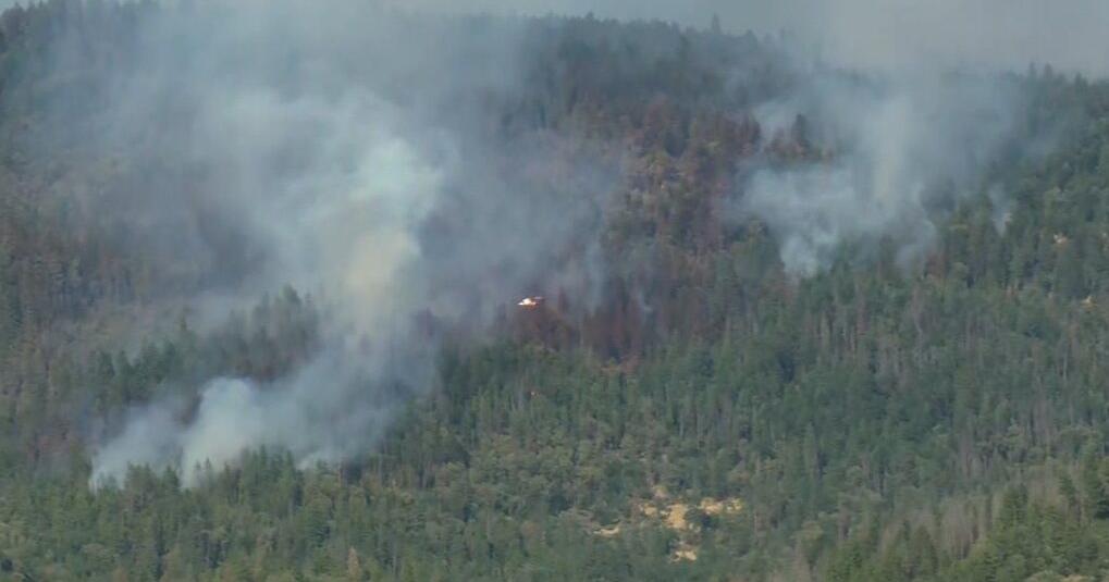 Firefighters camp underway for Salt Creek Fire crews to settle in for ...
