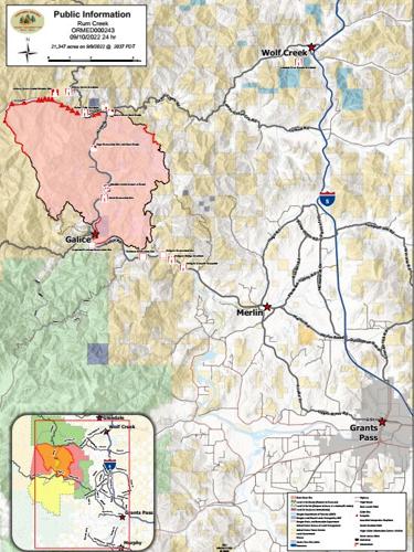 FireWatch: Rum Creek Fire at 55% containment as Red Flag Warning ...