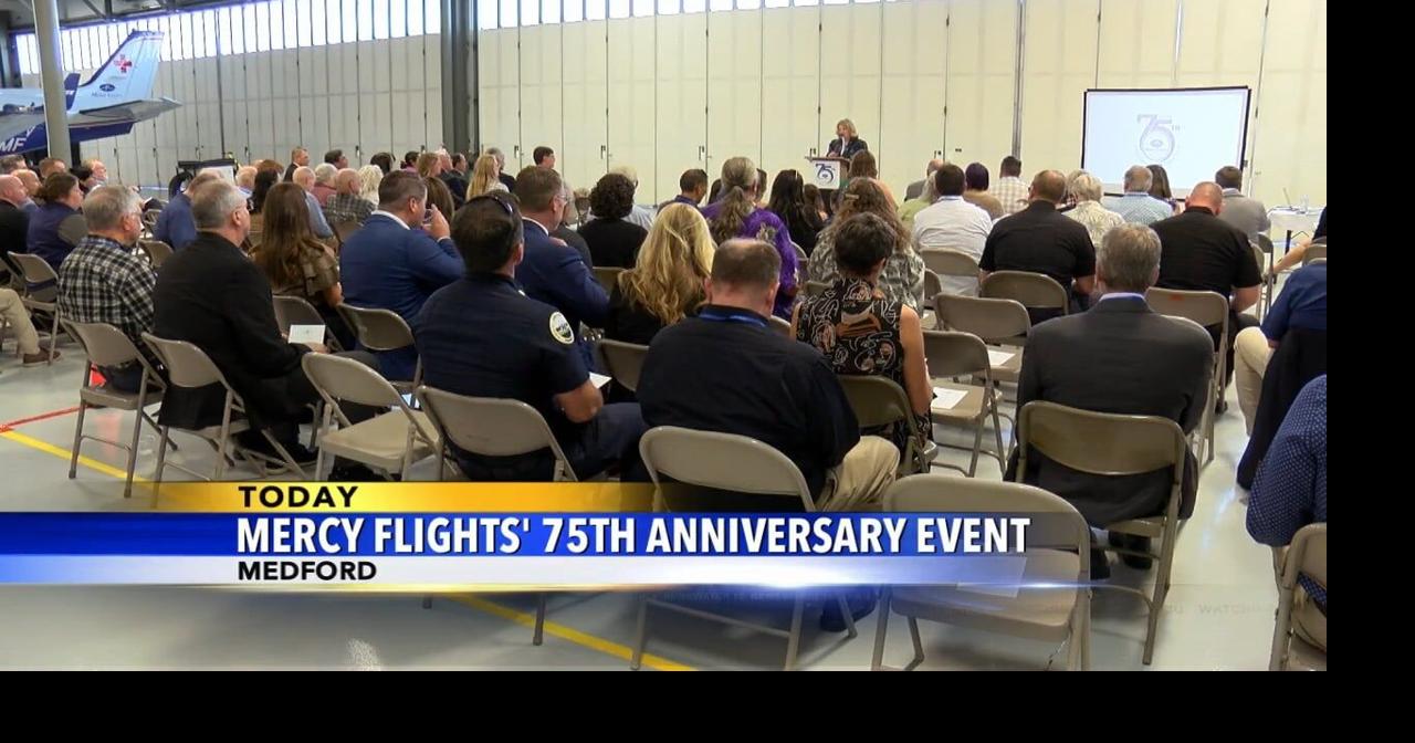 Mercy Flights celebrates 75th anniversary event | Video | kdrv.com