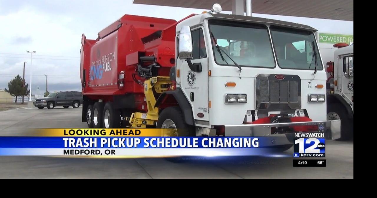 Rogue Disposal to change trash and recycling pickup schedule | Video ...