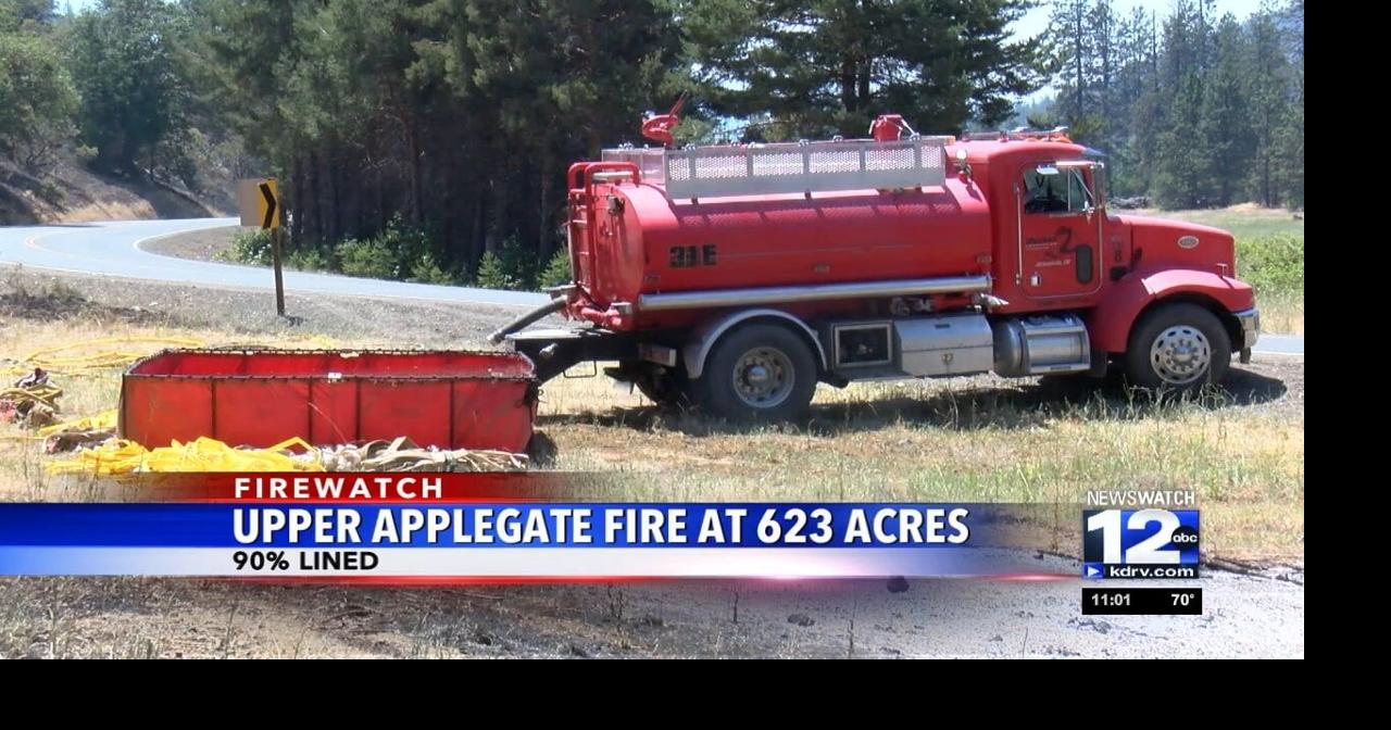 Upper Applegate Fire at more than 600 acres | Video | kdrv.com