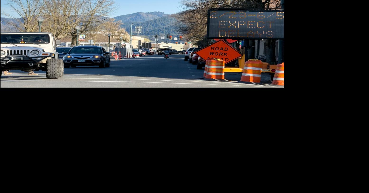 Grants Pass traffic alert: Owl Plaza work closes G Street | Local ...