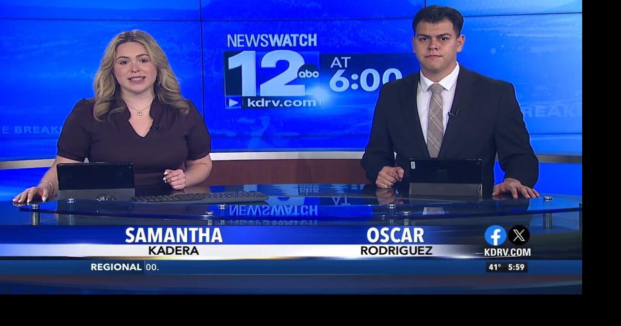 NewsWatch 12 at 6: Top Stories | Video | kdrv.com