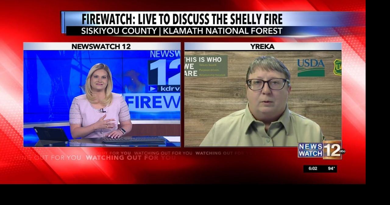 Shelly Fire quickly growing in Siskiyou County | Video | kdrv.com