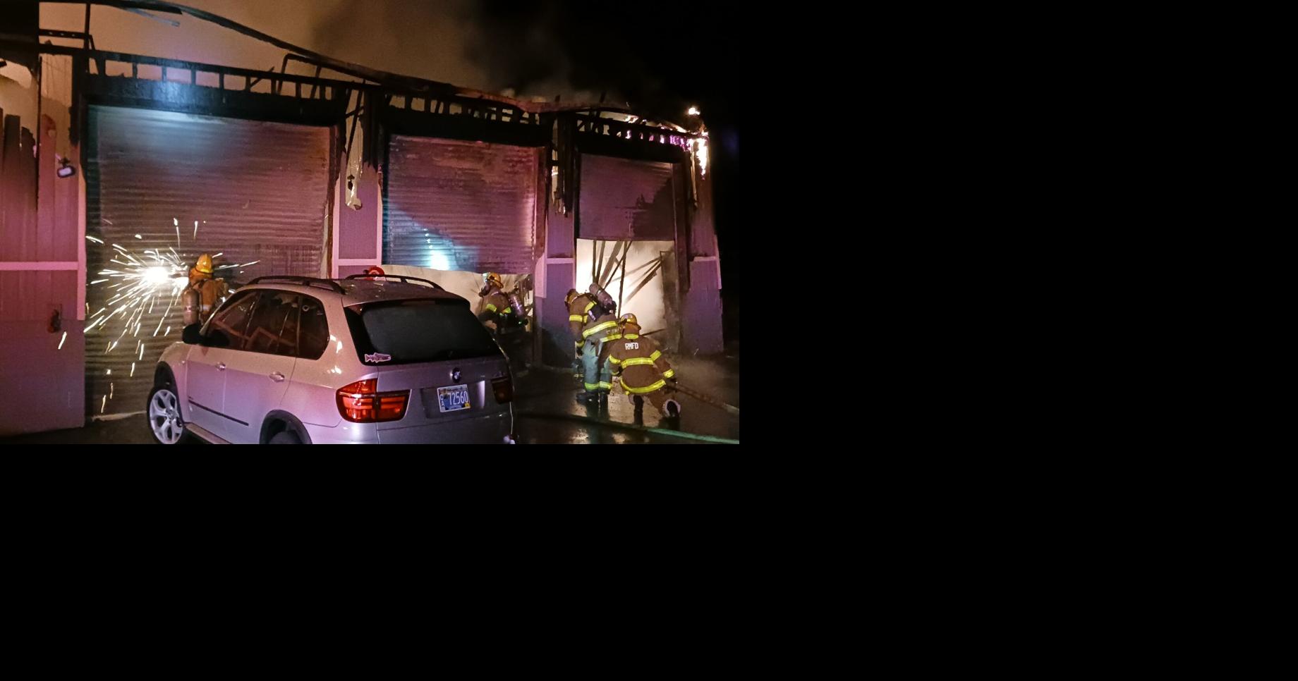 Multiple agencies respond to 2-alarm structure fire | Top Stories ...