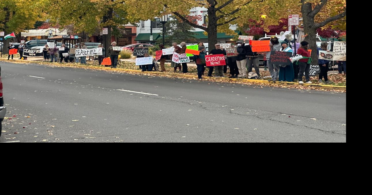 Protest seeks an end to the suffering of civilians | Top Stories | kdrv.com