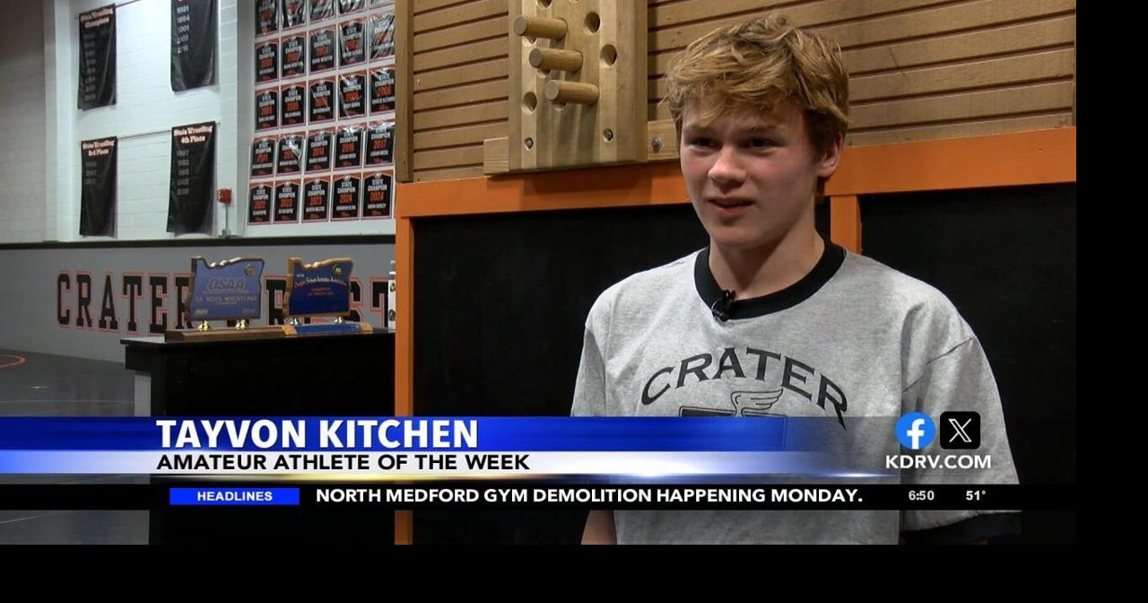 Amateur Athlete of the Week: Tayvon Kitchen | Sports | kdrv.com