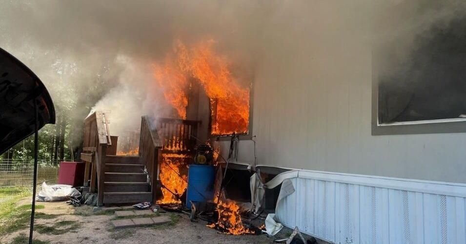 Crews put out structure fire in Merlin | FireWatch | kdrv.com