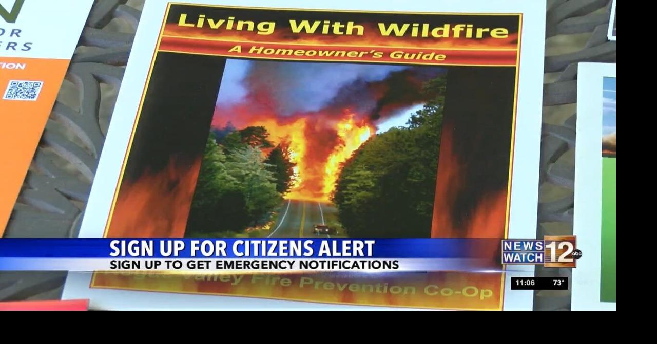 FireWatch: How to sign up for Citizen Alerts | Video | kdrv.com
