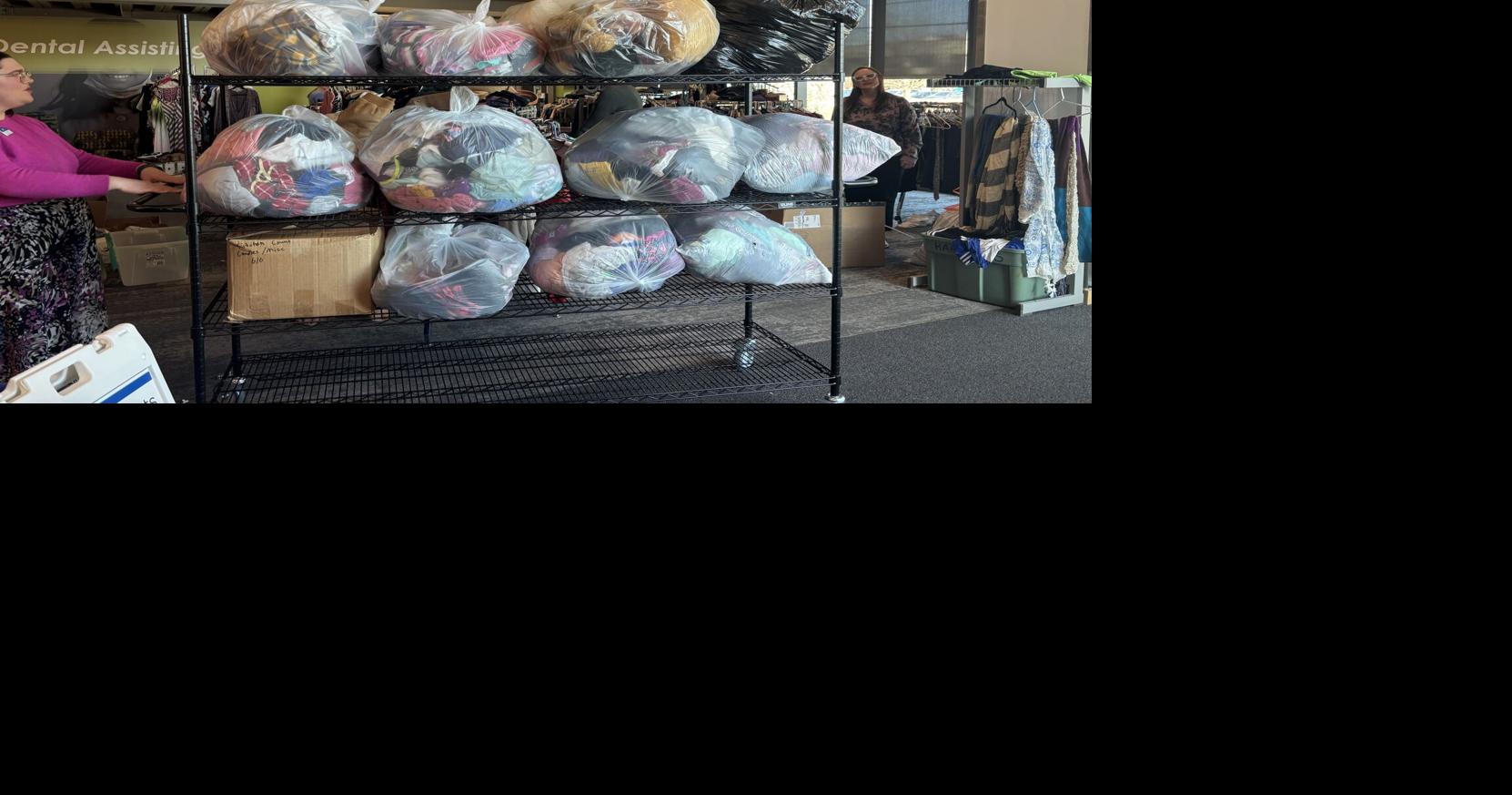 Central Point domestic violence closet gets help from RCC clothing sale ...