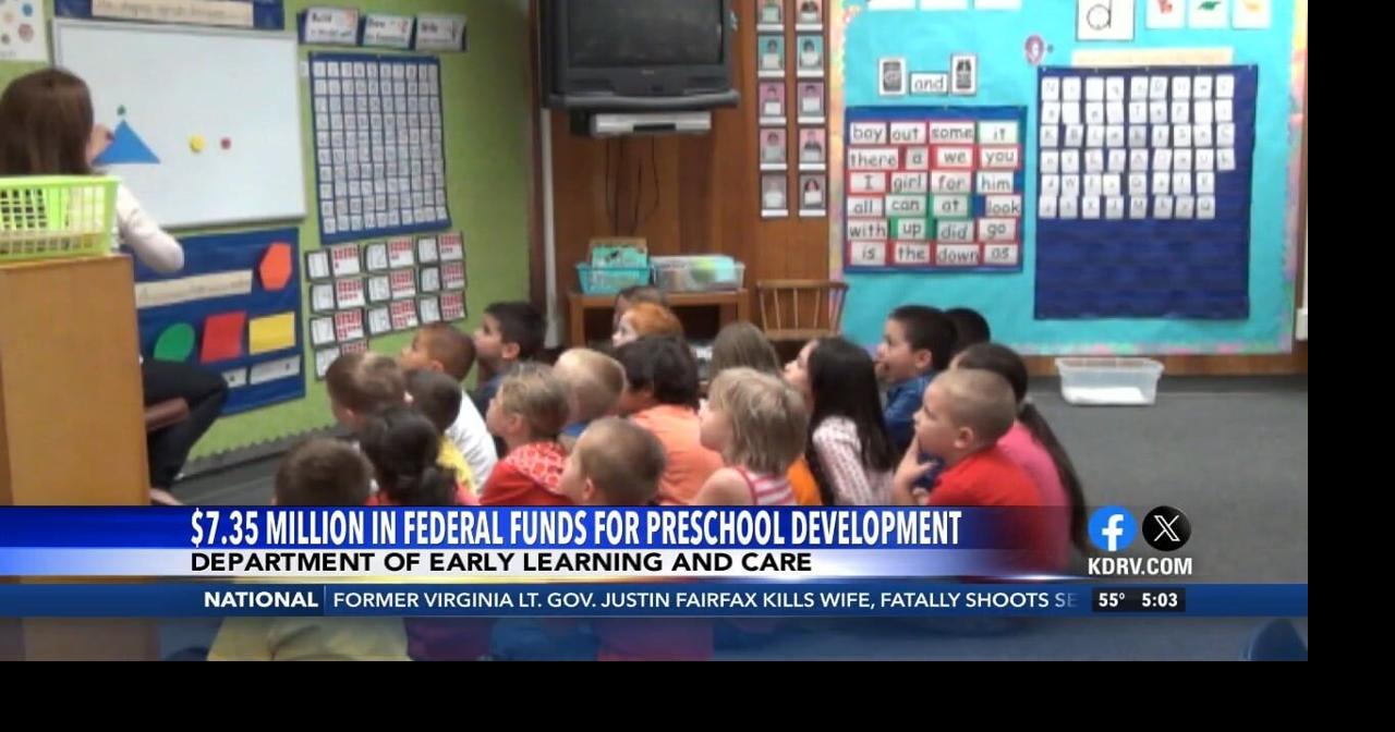 $7.35M in early education funds for preschool development | Video ...