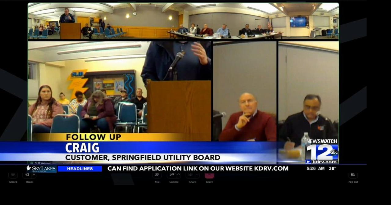 Springfield residents express ice storm concerns | Video | kdrv.com