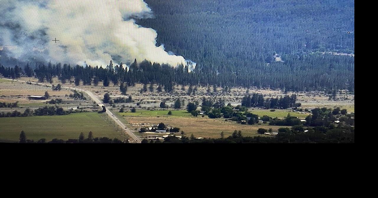 Whitworth fire evacuation orders downgraded | FireWatch | kdrv.com