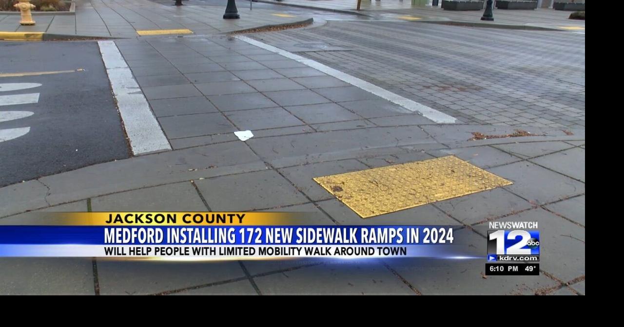 City of Medford to install 172 new ADA ramps in 2024 | Local | kdrv.com