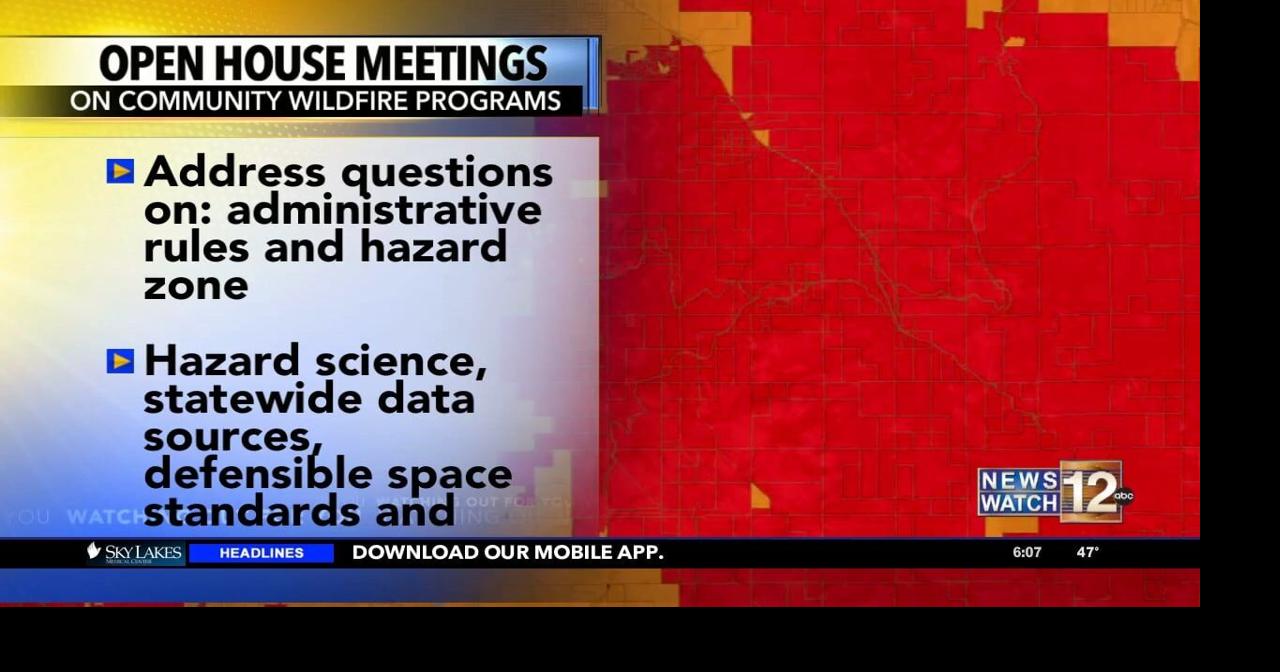 ODF hosting fire map meetings | Video | kdrv.com