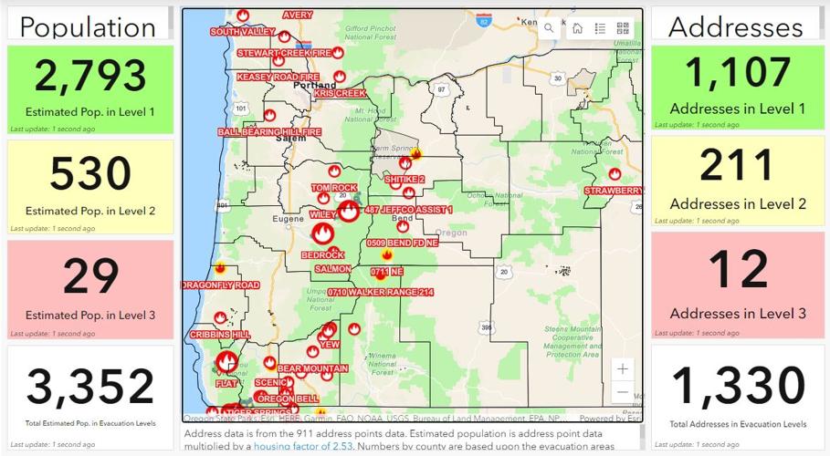 How to find your wildfire evacuation zone | News | kdrv.com